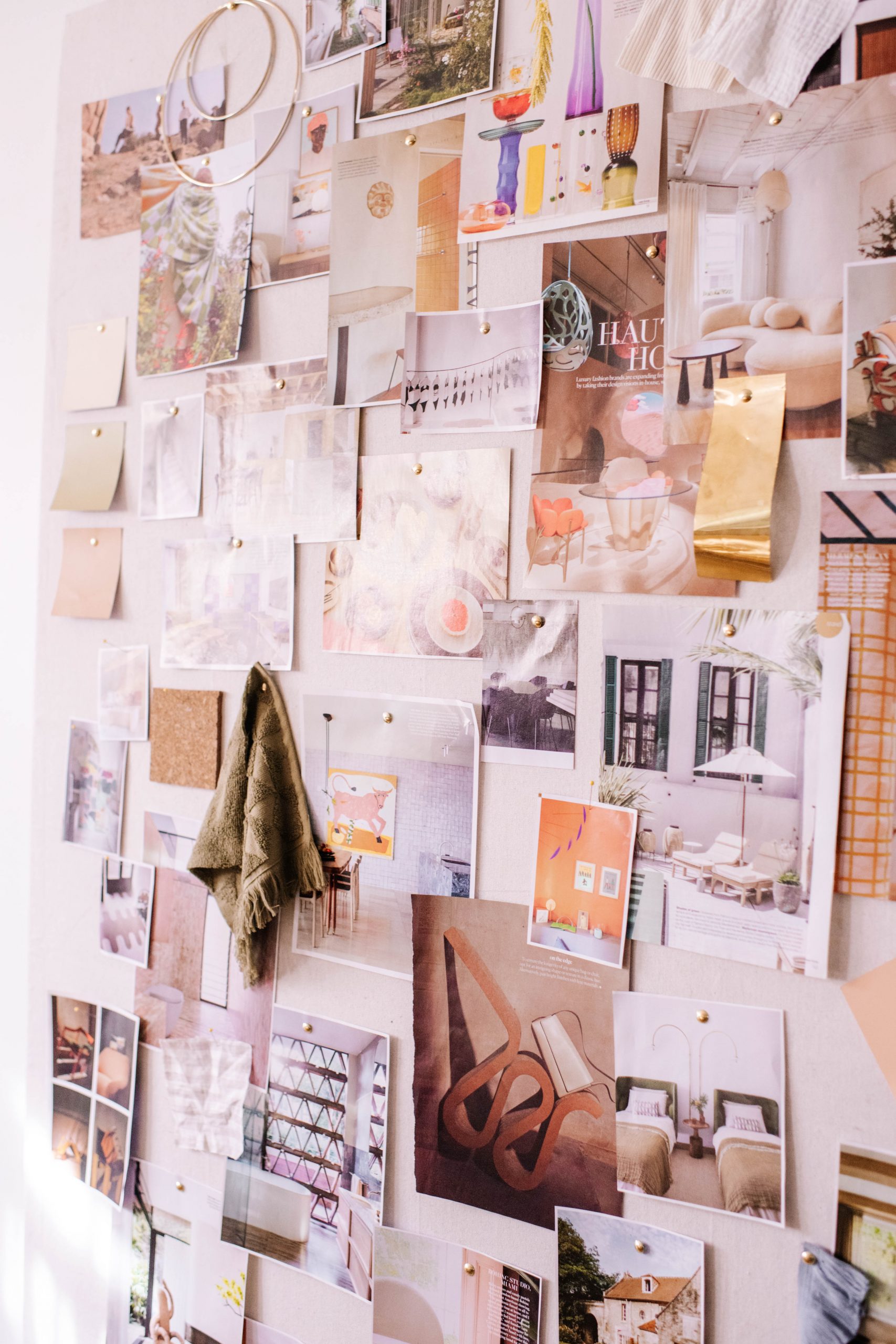 How to Make a Giant Inspiration Pin Board | Collective Gen