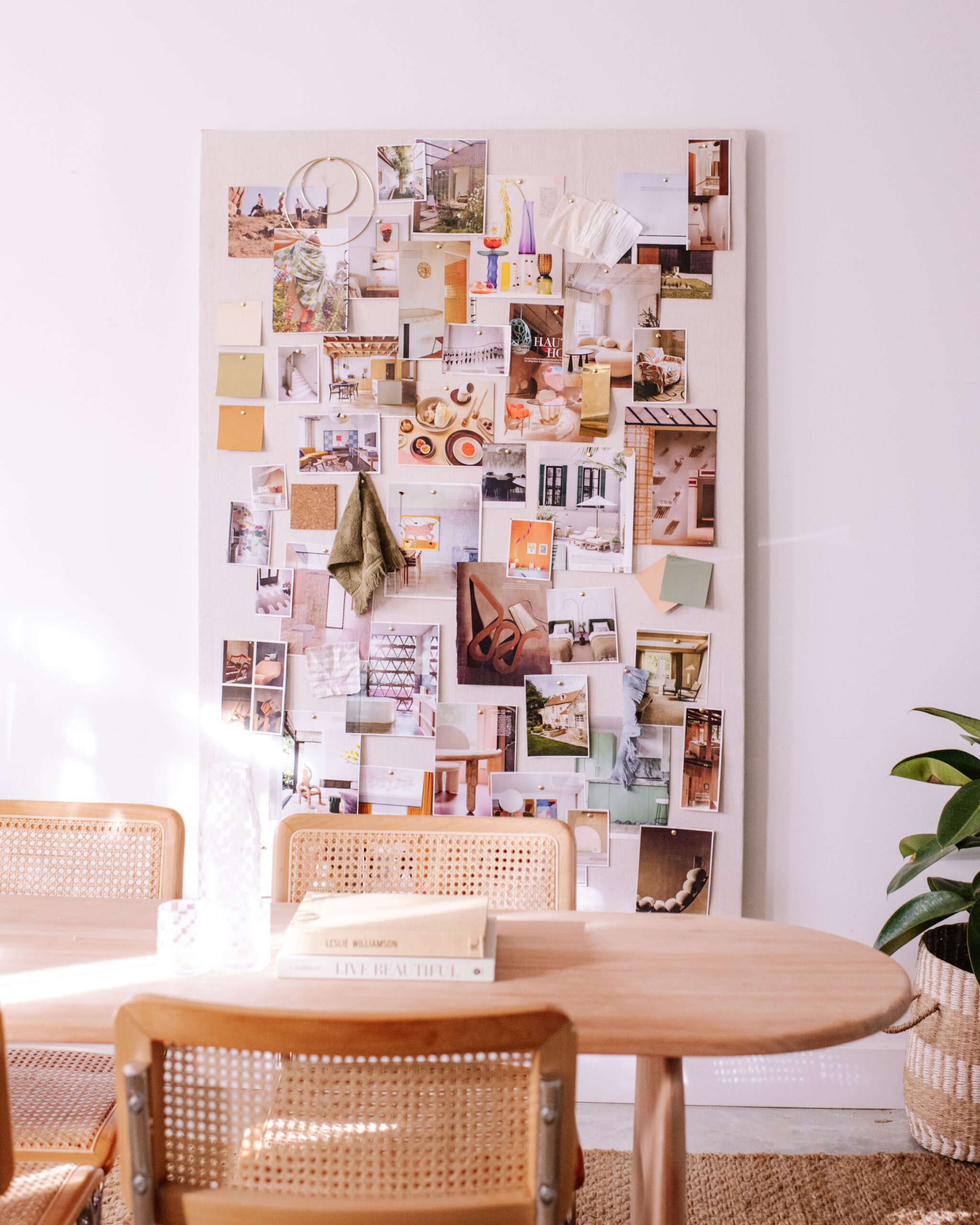 How to Make a Giant Inspiration Pin Board | Collective Gen